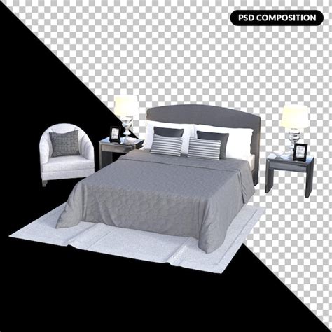 Premium Psd Furniture Isolated 3d Rendering Premium Psd