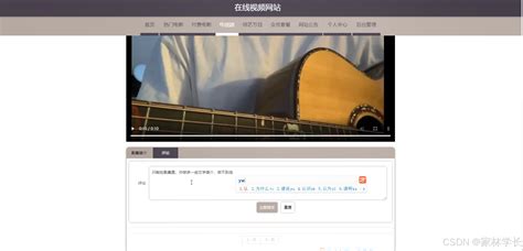 Java计算机毕业设计在线视频网站（开题程序论文） Csdn博客