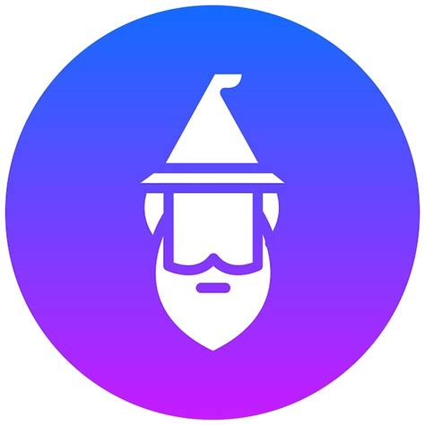 Premium Vector Wizard Icon