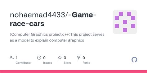 GitHub Nohaemad Game Race Cars Computer Graphics Project C This Project Serves As A