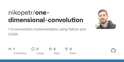 Github Nikopetr One Dimensional Convolution D Convolution Implementation Using Python And Cuda
