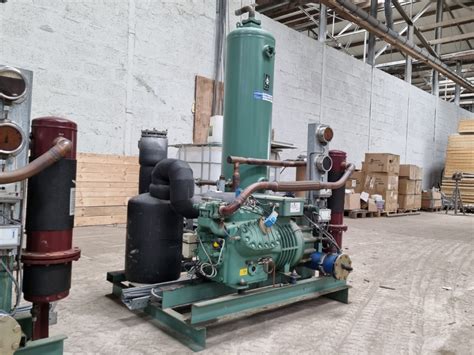 Used Semi Hermetic Reciprocating Bitzer 6f 402 Y Compressor Hos Bv