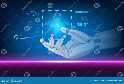 ai learning and artificial intelligence concept with assistant robot