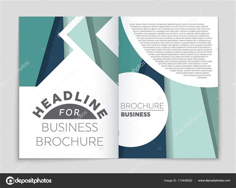 Abstract Vector Layout Background Set For Art Template Design Stock Vector By ©mikhail