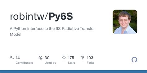 github robintw py6s a python interface to the 6s radiative transfer