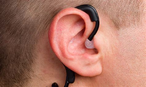 Acoustic Tube Listen Only Earpiece For Radio Speaker Mics With Mm Audio Jack EarHugger