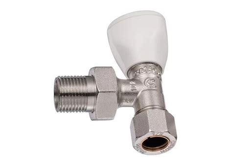Кран Calido радиаторный угловой, 1/2", на подачу, для медной трубы DN15 ...