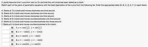 Solved Point Assume Time T Runs From Zero To N And That Chegg