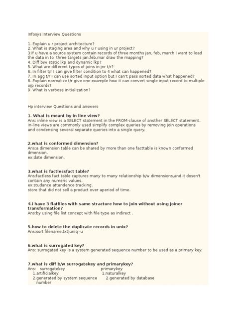 Interview Questions Pdf Database Index Sql