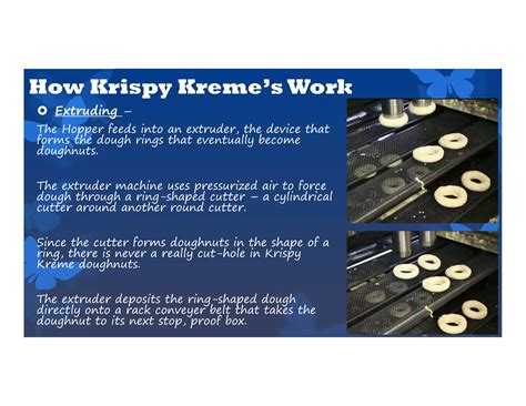 Krispy Kreme Production Process Pdf