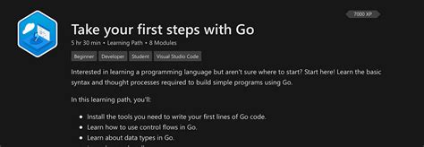 learn go golang from microsoft for free by manpreet singh medium