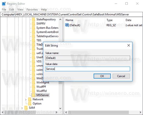 Enable Windows Installer In Safe Mode To Remove Apps