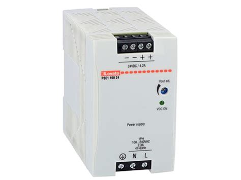 Pse110024 Lovato Lovato Pse Din Rail Power Supply 100 → 240v Ac Ac