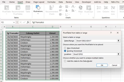 Tutorial Pivot Table Excel Untuk Pemula Panduan Lengkap Dengan Contoh
