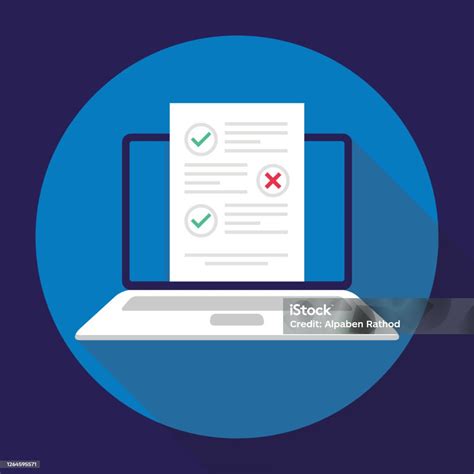 컴퓨터 화면 의료 문서 건강 보험 개념에 대한 의료 보고서 플랫 디자인 벡터 일러스트레이션 파일바인더에 대한 스톡 벡터 아트 및