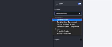 Send Receive Messages Components Docs Learn Protopie