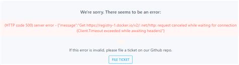Code Server Error Issue Docker Kitematic GitHub