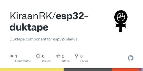 github kiraanrk esp32 duktape duktape component for esp32 play js