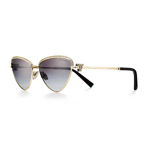 Collezione T By Tiffanyocchiali Da Sole In Metallo Placcato Oro Con