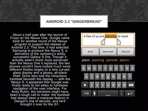 Timeline Of Android Os Ppt