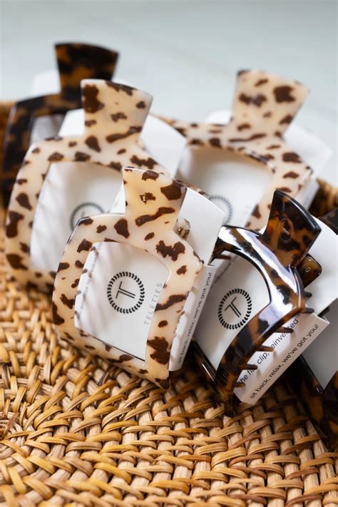 Teleties Small Flat Square Hair Clip Elizabeth Boutique