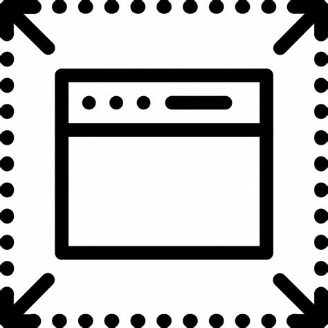 Full Maximize Screen Window Icon Download On Iconfinder