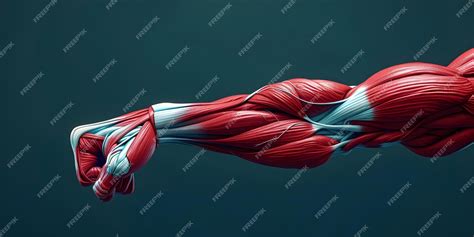 Premium Photo Indepth D Model Of A Man39s Forearm Muscles Highlighting Intricate Anatomy And