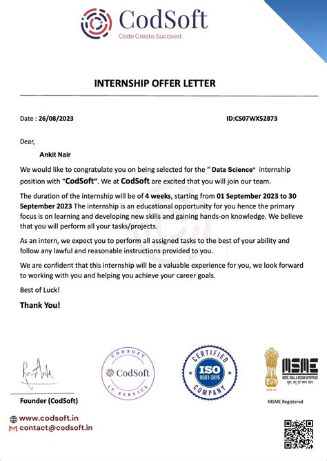 ankit nair on linkedin codsoft codsoftinternship codsoftintern