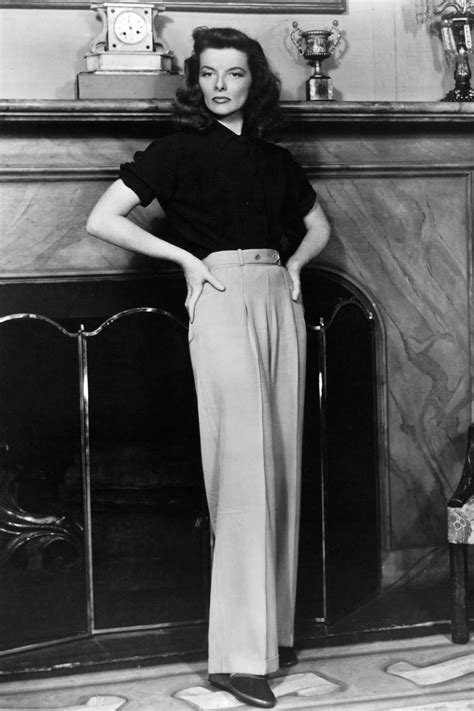 In Photos Katharine Hepburns Old Hollywood Glamour Bold Fashion