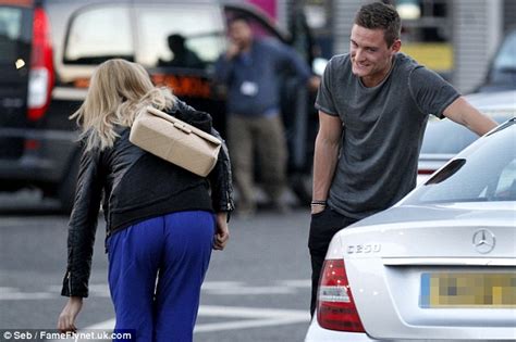 Catherine Tyldesley Enjoys Lingering Embrace With Ex Sam Witter Just