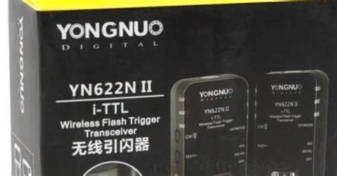 Yongnuo YN 622N II Flash Trigger Transceiver Price In Pakistan W11stop Com