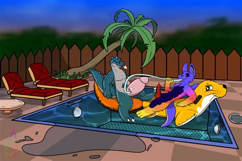 Rule 34 Absurd Res Animate Inanimate Anthro Backyard Blush Blush