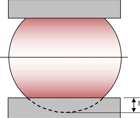 Schematic Plot Of The Large Deformation Contact Problem Between An Download Scientific Diagram