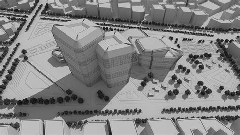 0158 Architecture Complex Project 3d Model Cgtrader 0158 Architecture Complex Project 3d Model Cgtrader