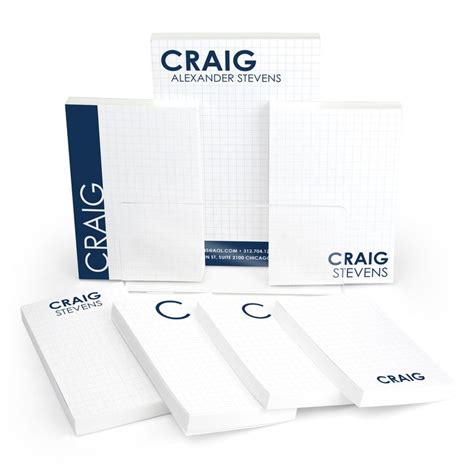 Grid Notepad Set Note Pad Acrylic Holders Trendy Sets