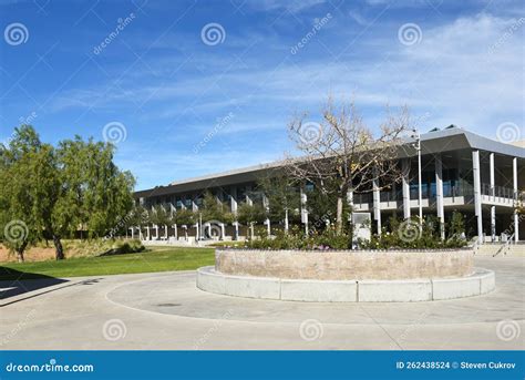 Orange California 25 Nov 2022 Humanities Building And Rose Garden