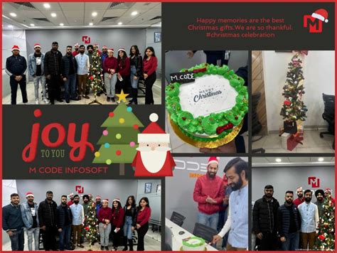 M Code Infosoft On Linkedin Christmas Celebration At M Code Infosoft Namit Kumar Manish Arora