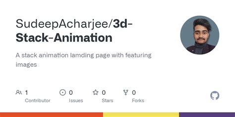 Github Sudeepacharjee3d Stack Animation A Stack Animation Lamding