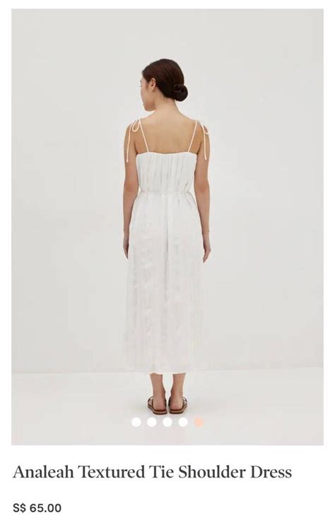 Bnwt Lb Analeah Textured Tie Shoulder Dress S Women S Fashion Dresses Sets Dresses On