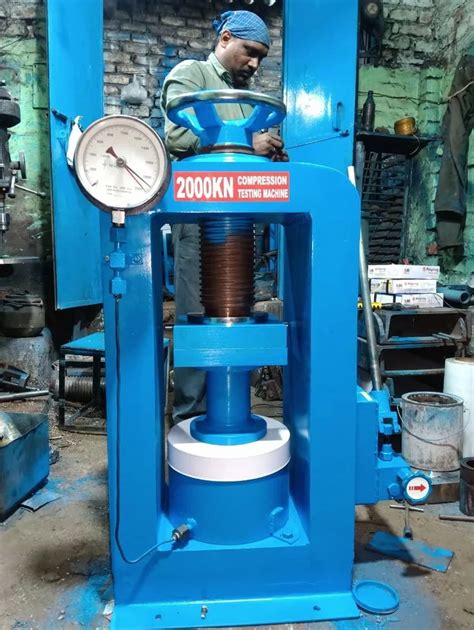Manual Compression Testing Machine Hand Operated 2000kn 2000 Kn 200 T