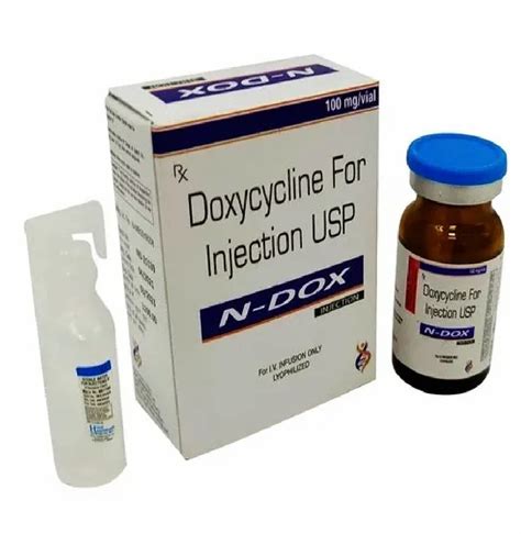 100mg Doxycycline Injection At Rs 110 Vial Doxycycline Injection In