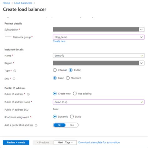 The Code Blogger Azure Load Balancer Create Public Load Balancer