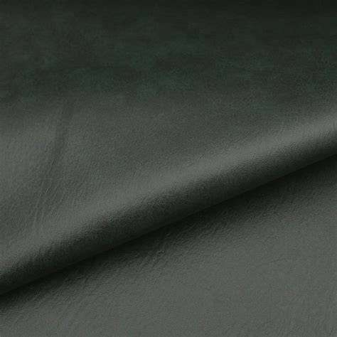 Upholstery Fabric Faux Leather Forest Green