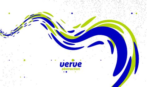 유체 용암은 추상 적 벡터 배경 3d 관점에서 동적 에너지 흐르는 디자인 생물학 또는 화학 과학 테마 나노 또는 마이크로 연구