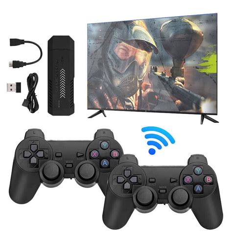 X2 Plus Game Stick Wireless Controller Retro Game Console 40000 Games