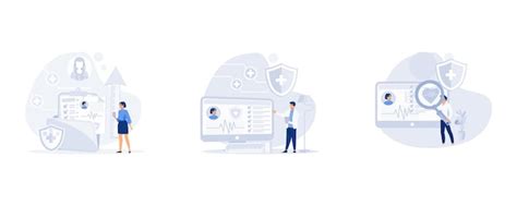 Health Data Collection Vectors And Illustrations For Free Download