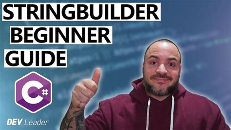 Stringbuilder Quick Look For Beginner C Programmers Beginners