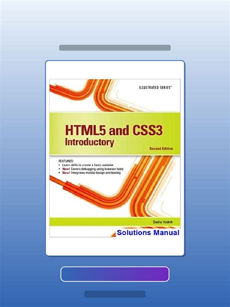 Html5 And Css3 Illustrated Introductory 2nd Edition Vodnik Fast Access Pdf World Wide Web