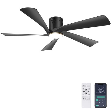 Ohniyou 52” Low Profile Ceiling Fan