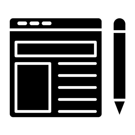 Premium Vector Vector Design Prototyping Icon Style